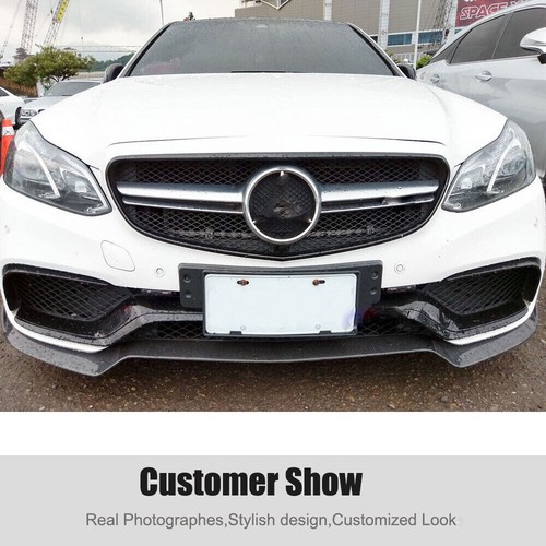For Mercedes Benz W212 E63 E63S AMG 2013-16 Real Carbon Front Bumper ...