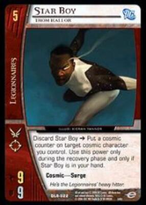 VS System: Star Boy, Thom Kallor [Played] DC Legion of Super Heroes TCG ...