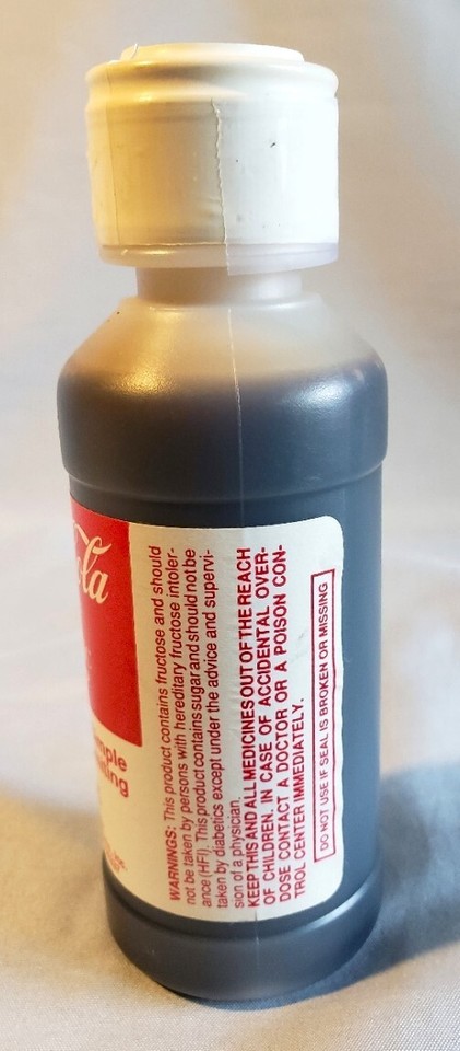 Rare Vintage Coca-Cola Medicine 4oz Classic Syrup For Relief Of Nausea ...