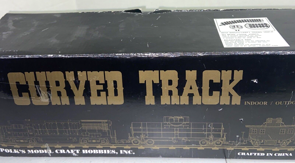 Aristo Craft Trains G Scale 12 Pieces Curved Track in Box. | eBay