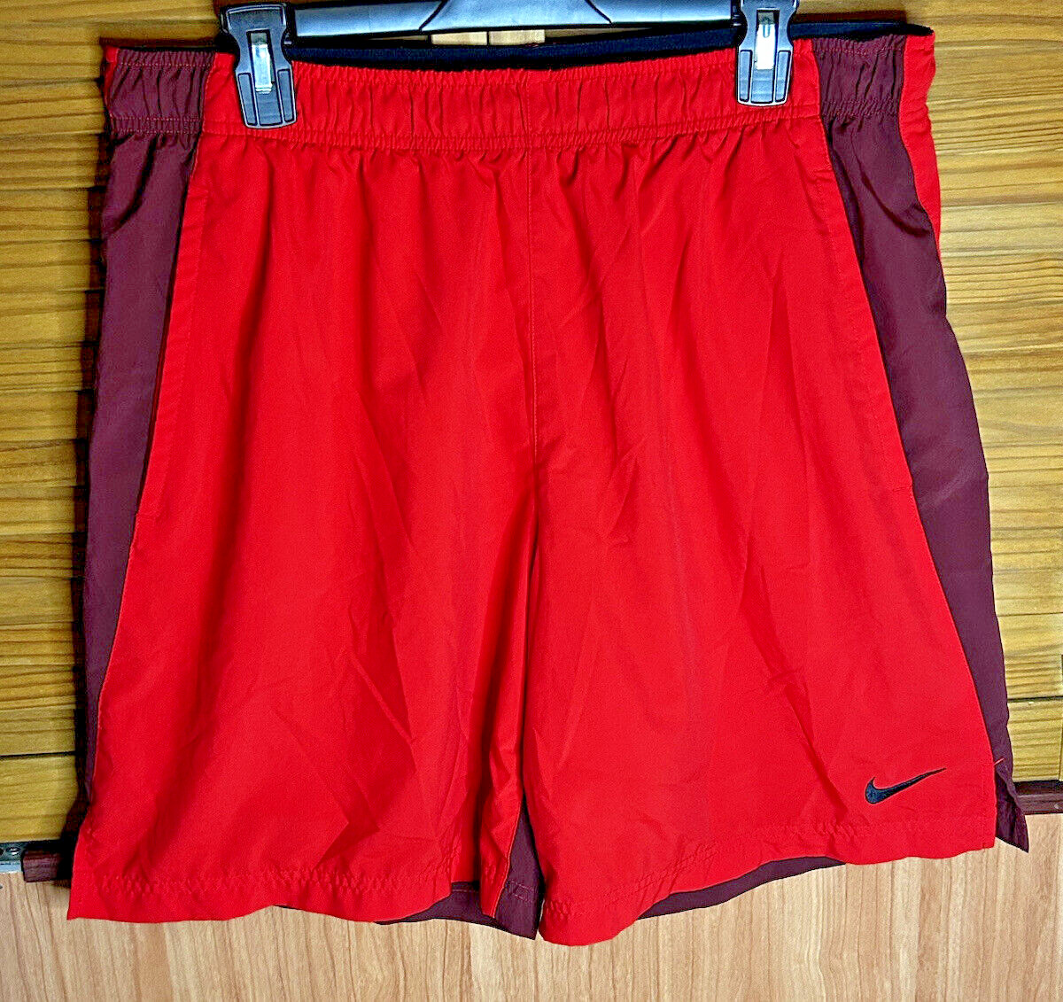 Nike Men's Red Dri-FIT Basketball Training Gym Shorts… - Gem