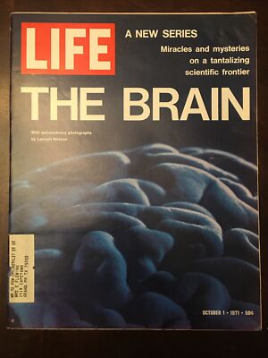 1971 LIFE Magazine October 1, THE BRAIN A New Series PART 1 Miracles ...