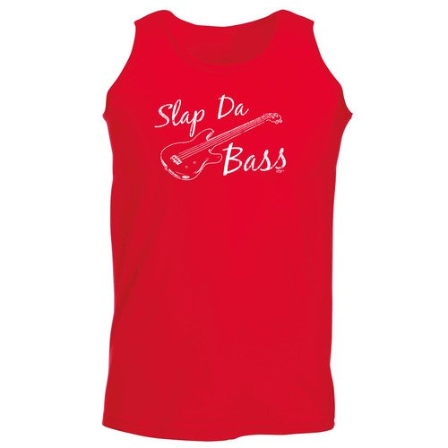 Slap Da Bass Music Funny Gift Novelty Tank Top Vest Singlet Gifts | eBay