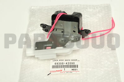 6935042090 Genuine Toyota LOCK ASSY BACK DOOR 69350-42090 | eBay