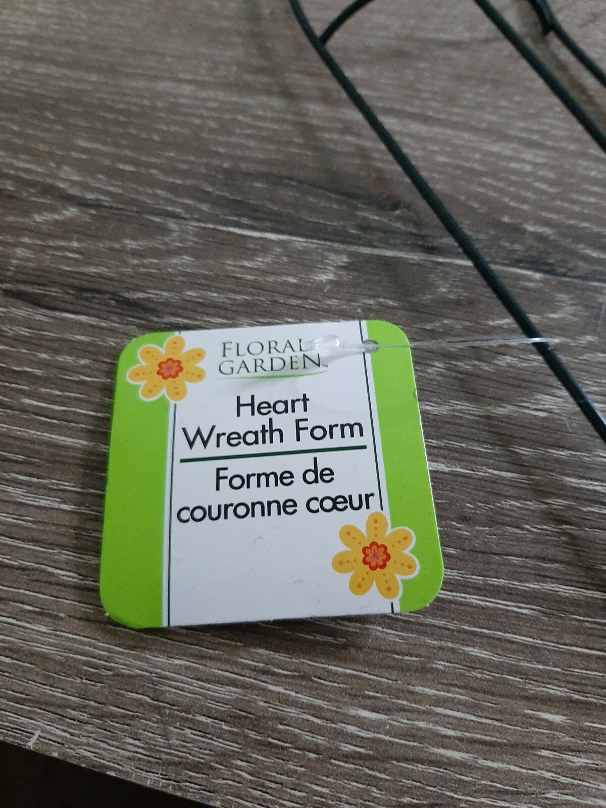 Lot of Two 2 Heart Shaped Wreath Frame Forms 12" Metal Wire Wedding ...