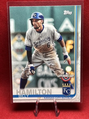 2019 Topps Opening Day **Billy Hamilton** Baseball Card #1 - Kansas ...