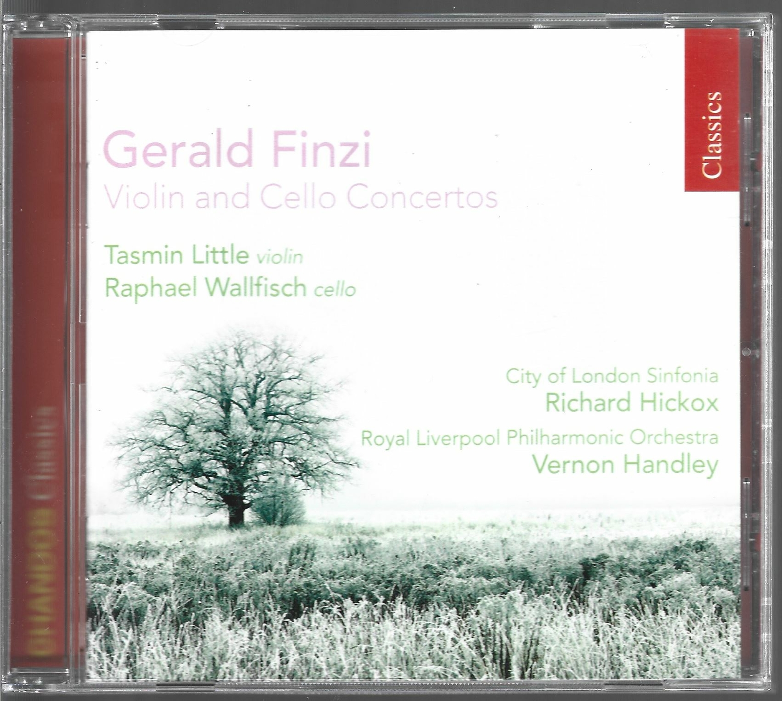 Gerald Finzi Violin & Cello Concertos R Hickox T Little R Wallfisch CD ...