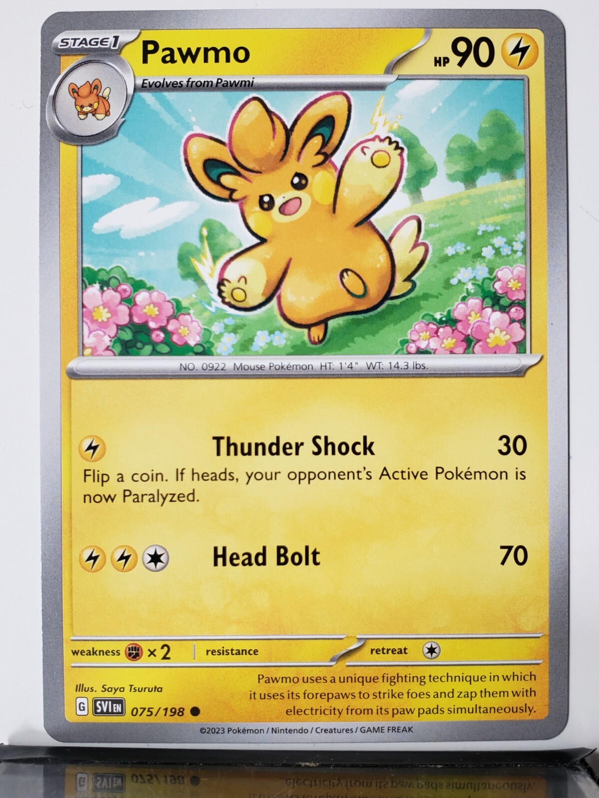 Pawmo 075/198 - NM / M - Scarlet Violet Pokemon Card - $2 Combined ...
