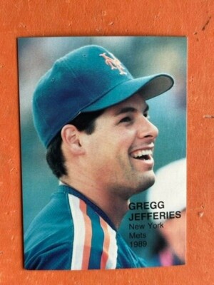 Gregg Jefferies Mets 1989 Pacific Rookies Superstars Two RARE #1 | eBay