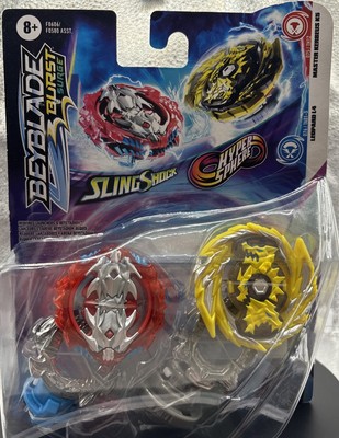 Beyblade Burst Surge Dual Set Leopard L4 Master Kerbeus K5, NEW | eBay