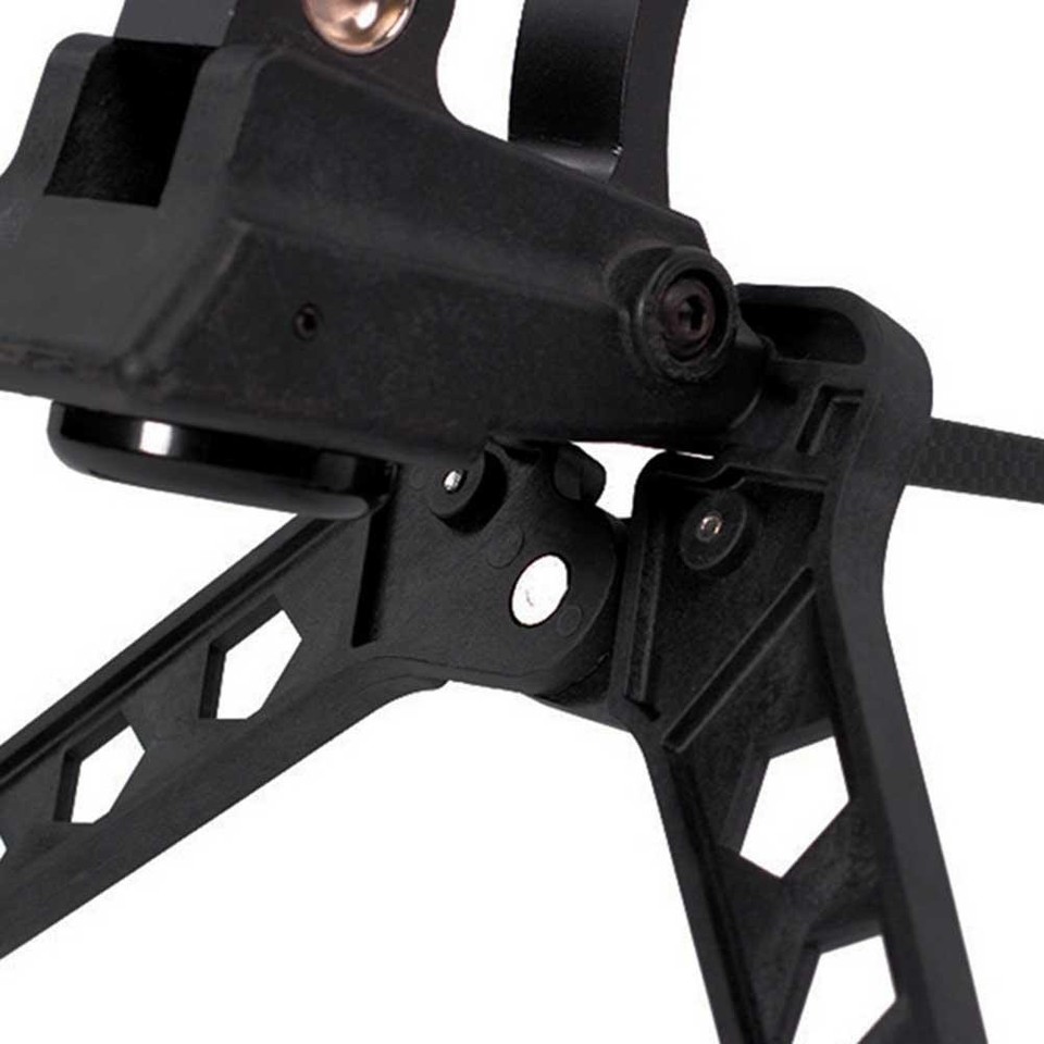 Bow Stand Figure Eight Black Folding Holder Kick Rack Support Spring ...