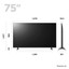 LG 75UR78006LK 75 Inch LED 4K Ultra HD Smart TV Bluetooth WiFi ...