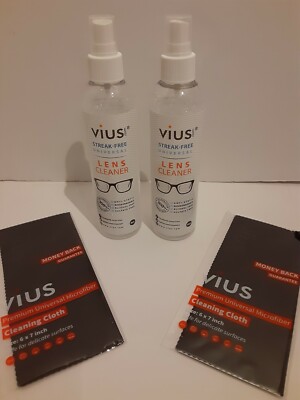 Vius Streak Free Universal Lens Cleaner (2-Pack) | eBay