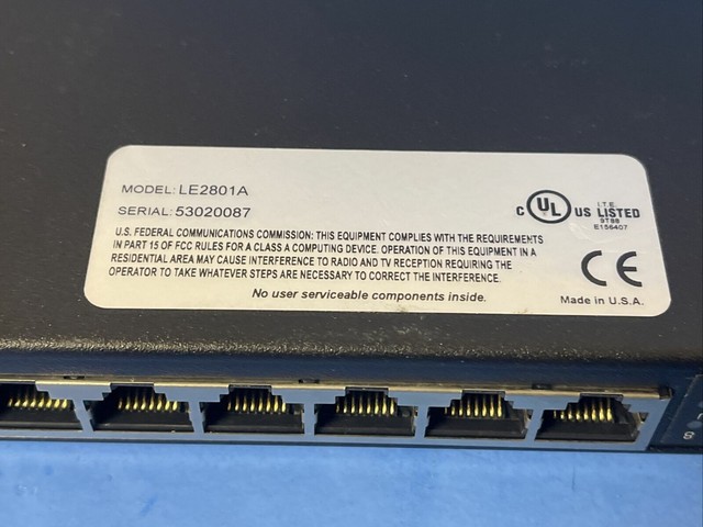 Black Box Stackable Mini (LE2801A) 8-Ports External Hub stackable for ...