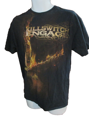 Vintage Kilswitch Engage T Shirt KSE Band Tee Large Double Sided Heavy ...