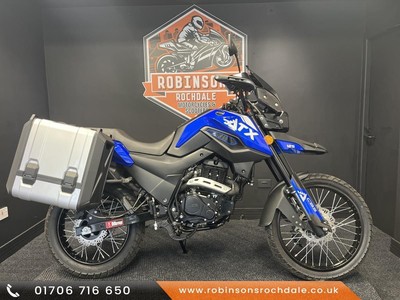 MGB ATX 125CC Adventure. Side panniers., adventure learner legal ...