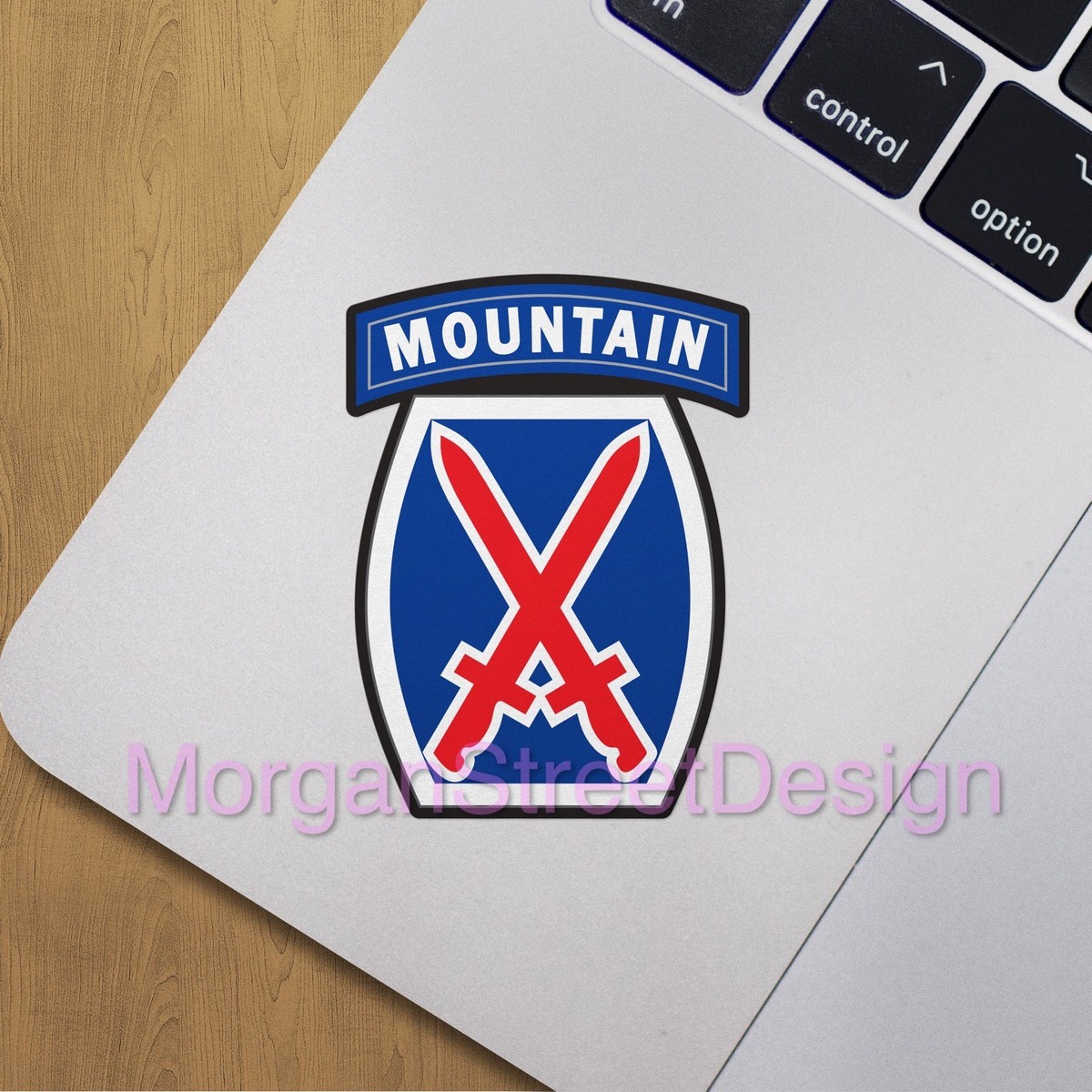 10th Mountain Logo 10th Mountain Division 10th M T N Insignia Over