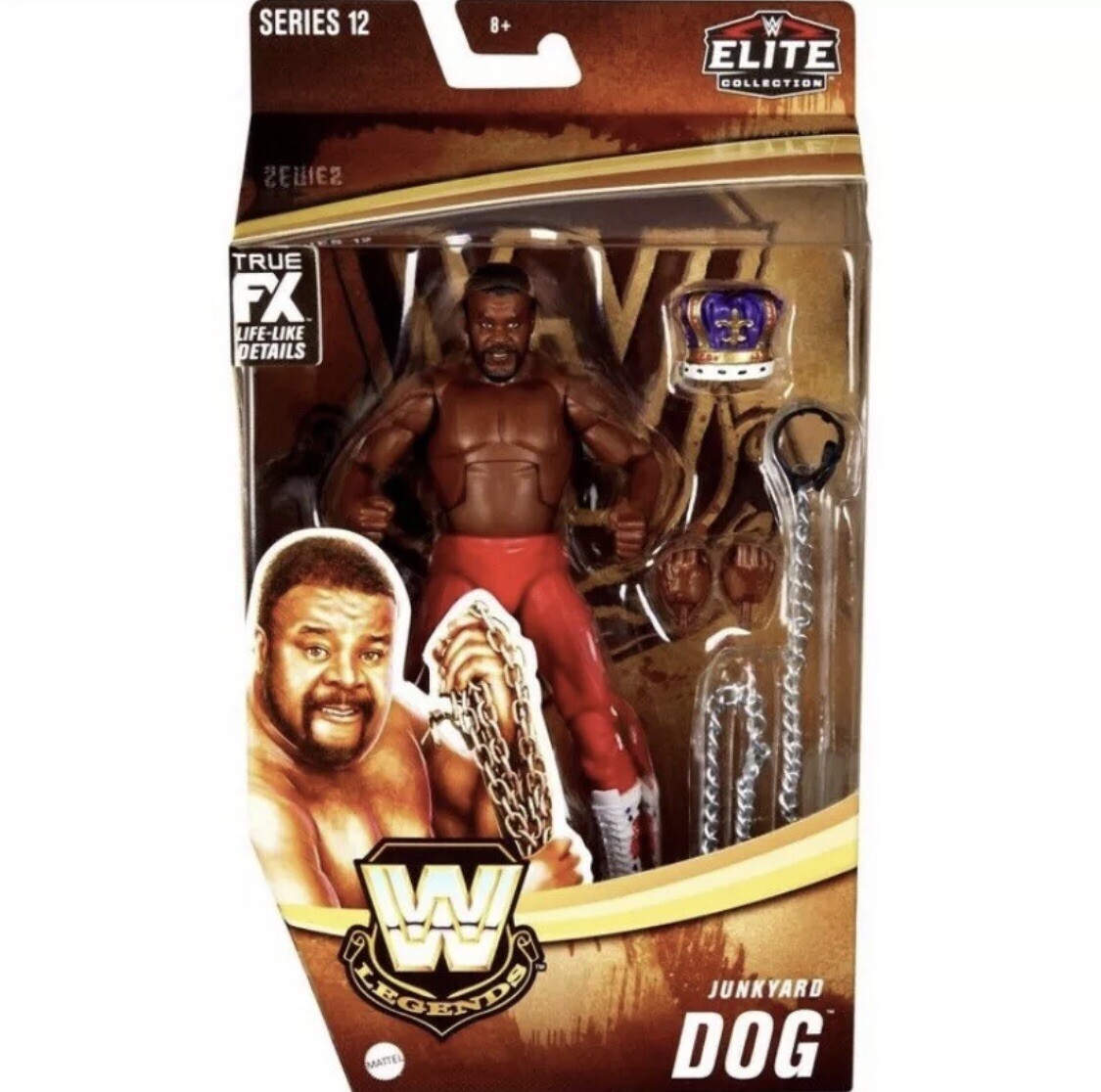 WWE Elite Collection Legends Junkyard Dog Figure Series 12 Reduced ...