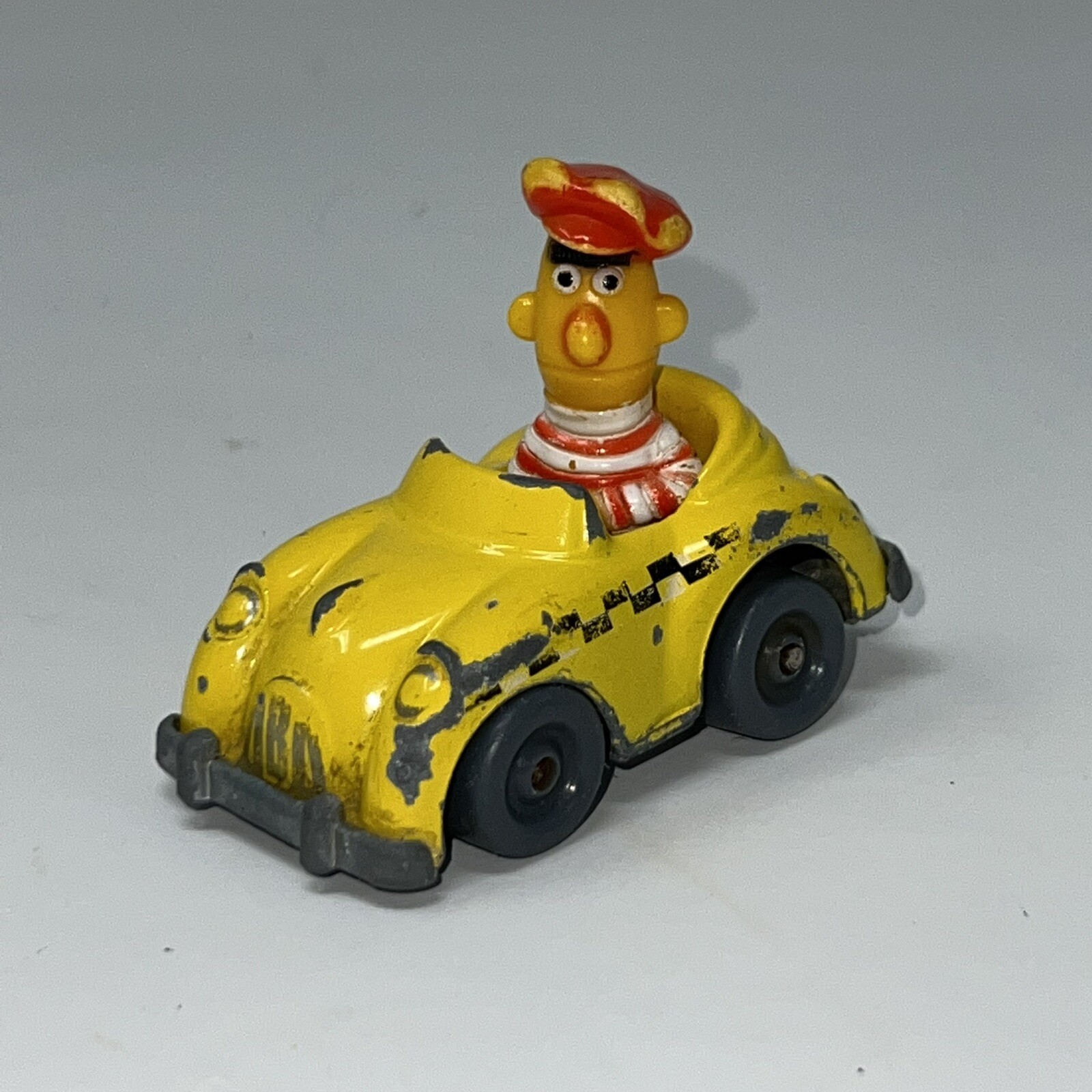 Vtg 1981 83 Muppets Hasbro Sesame Street BERT Metal Die Cast Taxicab ...