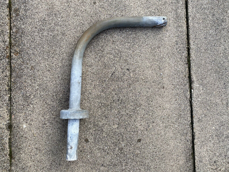 Steel Lamp Post Bracket for 76mm posts fits side entry lanterns sox son ...