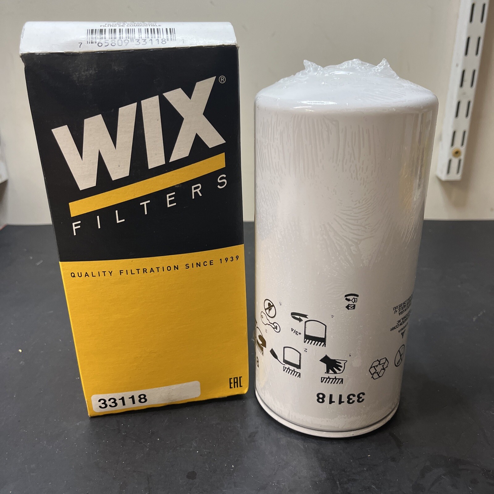 WIX 33118 - Fuel filter cross reference