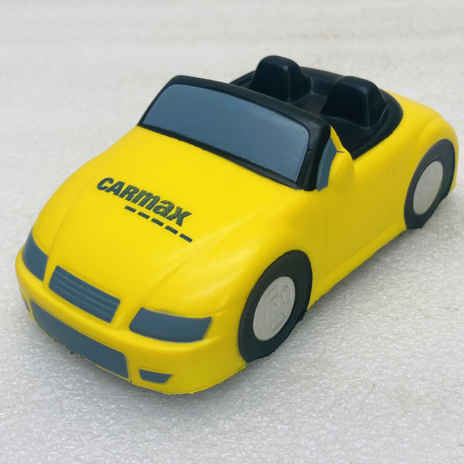 Carmax Yellow Car Promo Promotion Foam Stress Ball Fidget Squeeze Toy ...