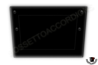 Accordion Back Pad Black Velvet Bellows Protector Assorted Sizes w ...