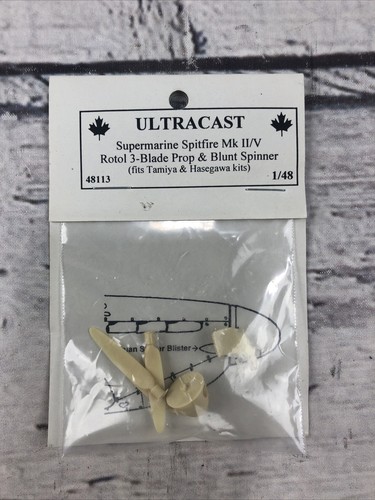 Ultracast 48113 Spitfire Mk IIV Rotol 3-Blade Prop & Blunt Spinner 1/48 ...