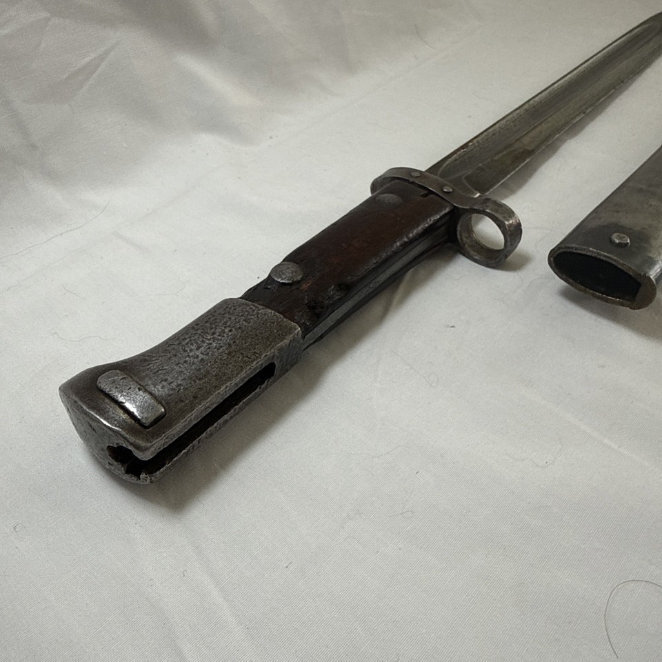 WWII Czechoslovakia Czech VZ-24 Rifle Bayonet "Z" With Scabbard | eBay