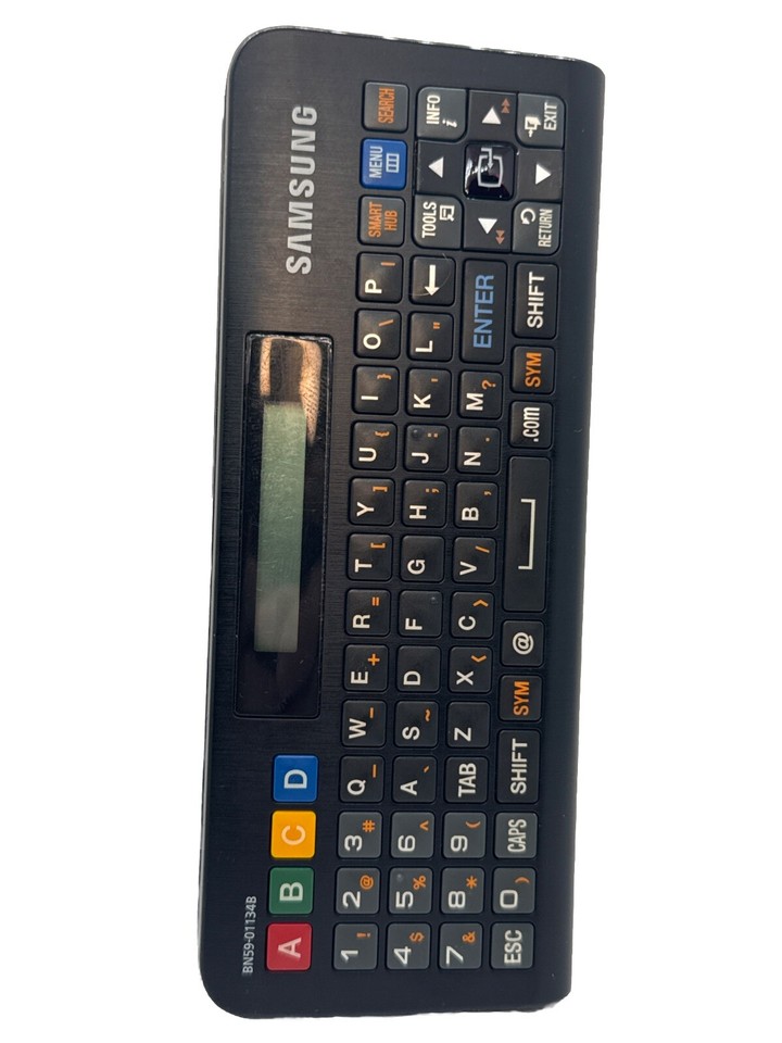 OEM SAMSUNG Smart TV QWERTY Keyboard Remote Control BN59-01134B | eBay