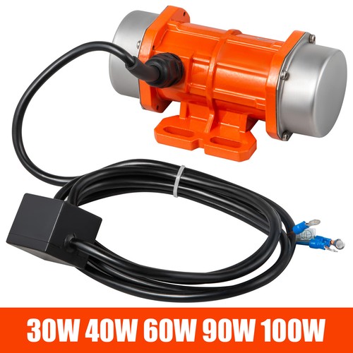 AC Vibration Motor Vibrating Asynchronous Vibrator 30W-100W 110V Single ...
