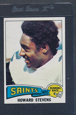 1975 Topps #434 Howard Stevens Saints NM/MT *1512 | eBay