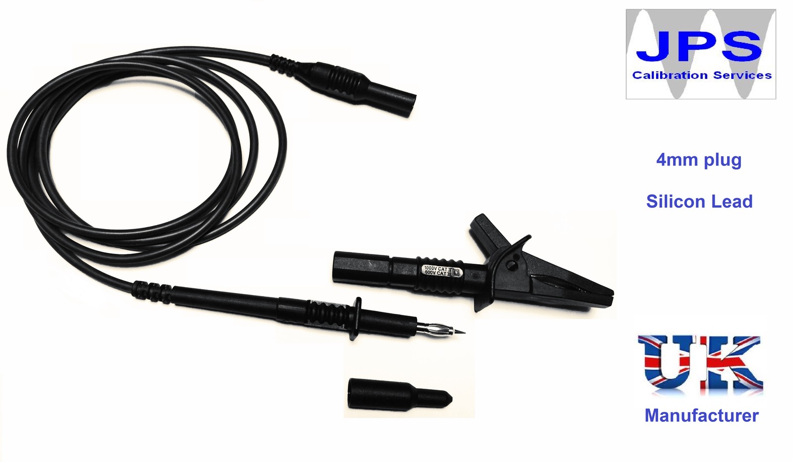 EARTH BOND CONTINUITY LEAD Fluke and Seaward Primetest PAT Testers ...