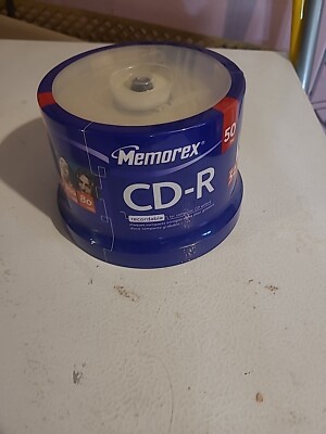 Memorex CD-R 50 Pack 52X 700Mb 80 Min Recordable Compact Discs ...