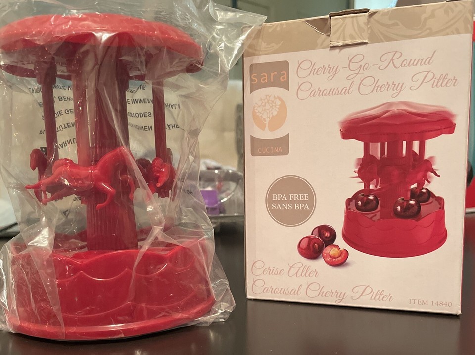 Cherry Go Round Carousal Cherry Pitter | eBay