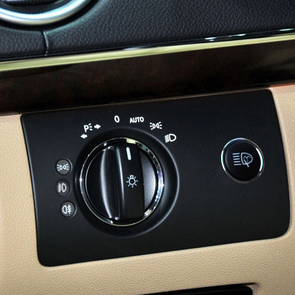 Car Accessories Interior Front Panel Trim Lamp Switch Cover Inner ...