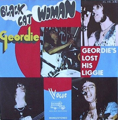 Geordie Black Cat Woman - 45T x 1 | eBay