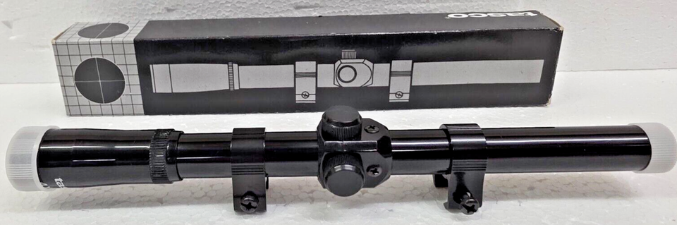 Tasco RF4X15 Rimfire Rifle Scope 15mm 4x15 mm Reticle New In Box | eBay