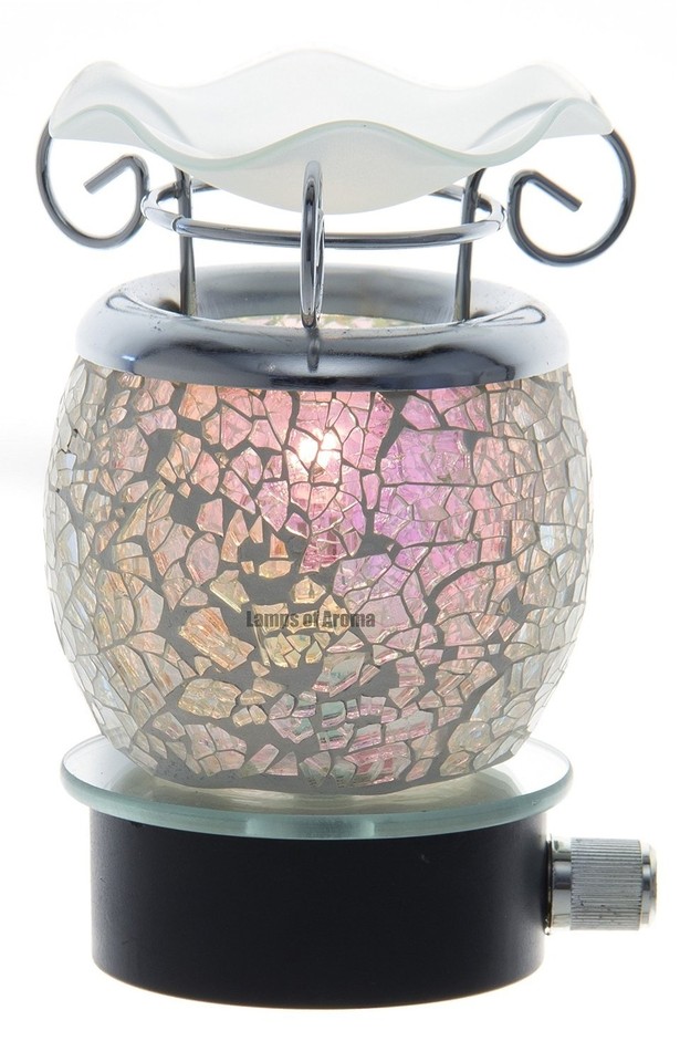 Aromatherapy Night Light, Electric Oil Warmer w/ Dimmer, Wall plug ...