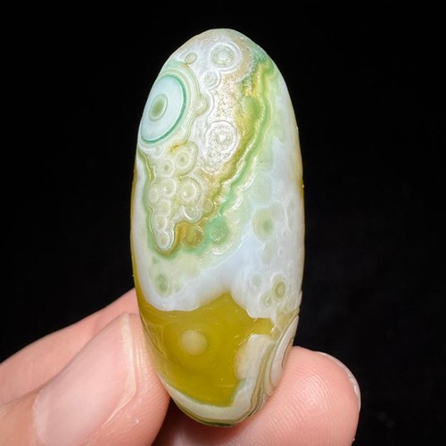 Rare China Inner Mongolia Gobi Eye Agate Stone Specimen ~100% Natural ...