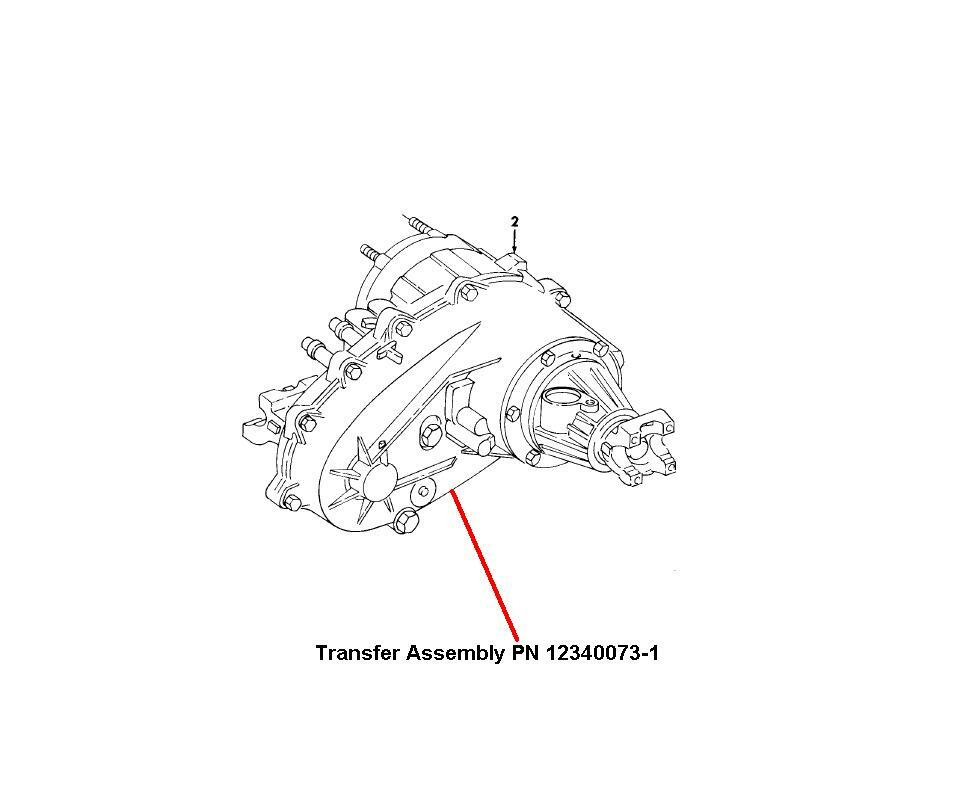 HUMMER H1 HUMVEE NP208 NP218 TRANSFER CASE MASTER REBUILD KIT FOR ...