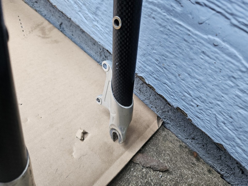 54cm Trek Portland Disc Gravel Commuter Bike Frame Aluminum Handbuilt ...