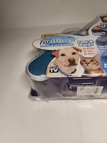 Hurricane Fur Wizard Pet Fur & Lint Remover Reusable w/ Self Cleaning ...