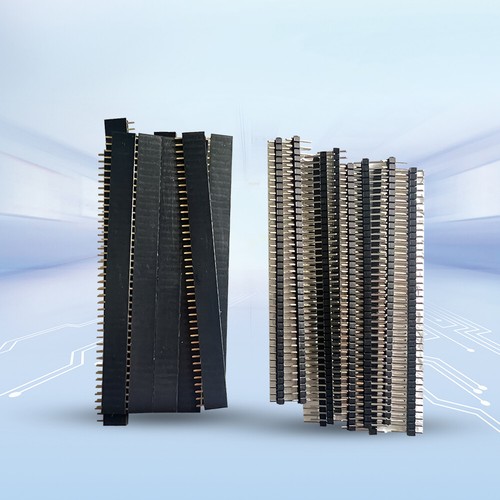 20Pcs 2.54mm 40Pin Straight Female Socket Pin Header Strips Black for ...