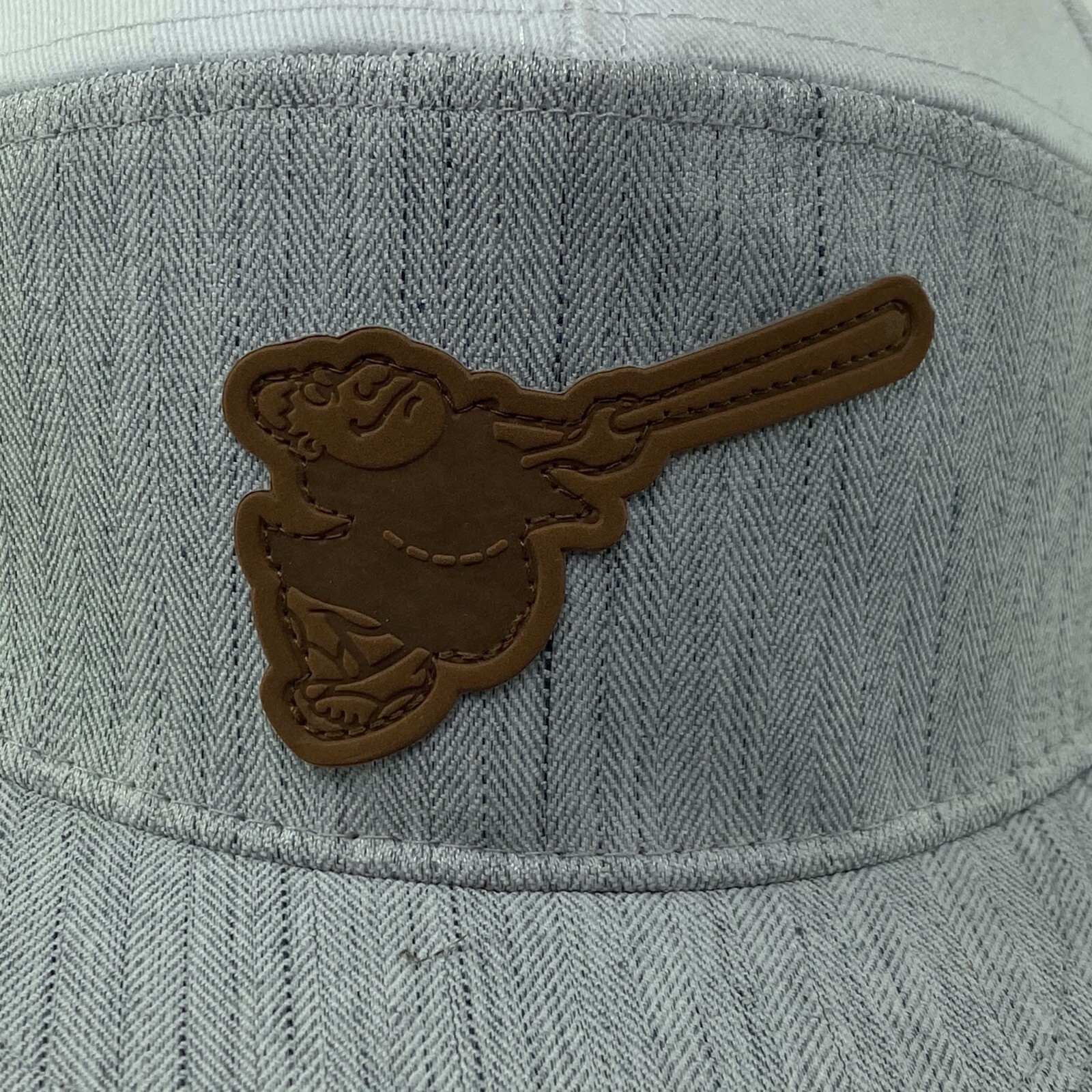 San Diego Padres MLB White/Brown Swingin Friar Patch Cap Strapback Hat ...