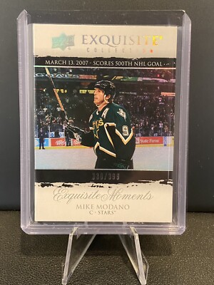2021-22 UD Black Diamond Exquisite Collection Mike Modano /399 - Dallas ...