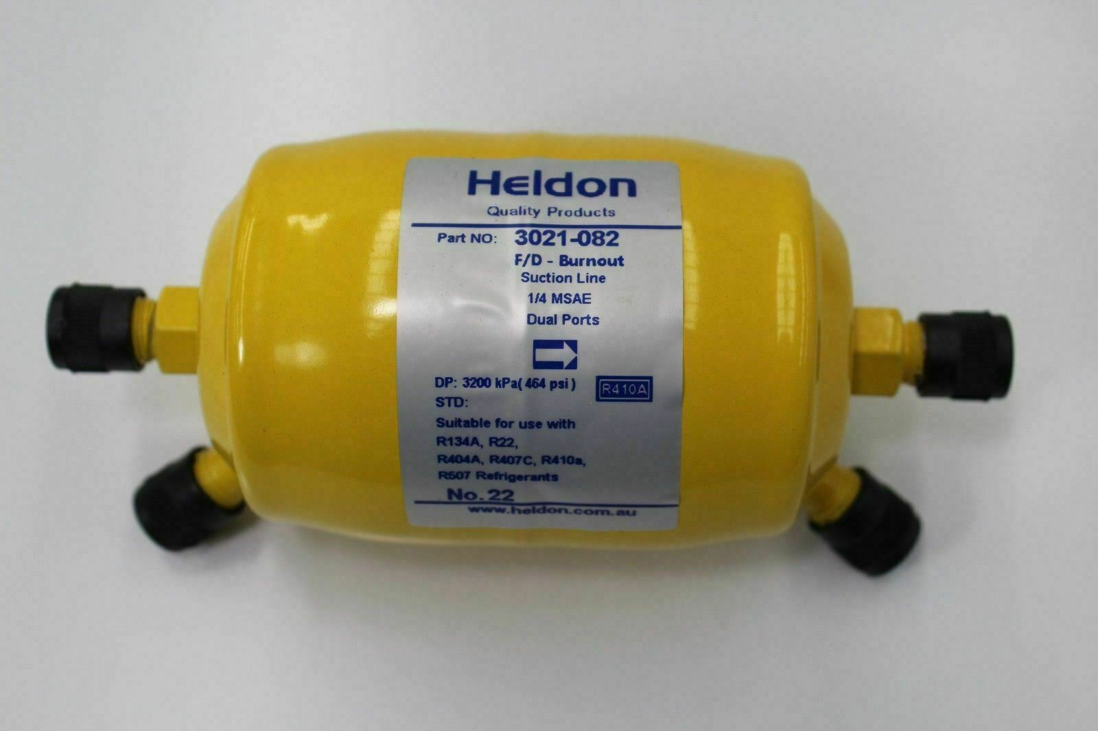 Heldon Burnout Filter Drier - P/N 3021-082 - Dual Ports - for ...