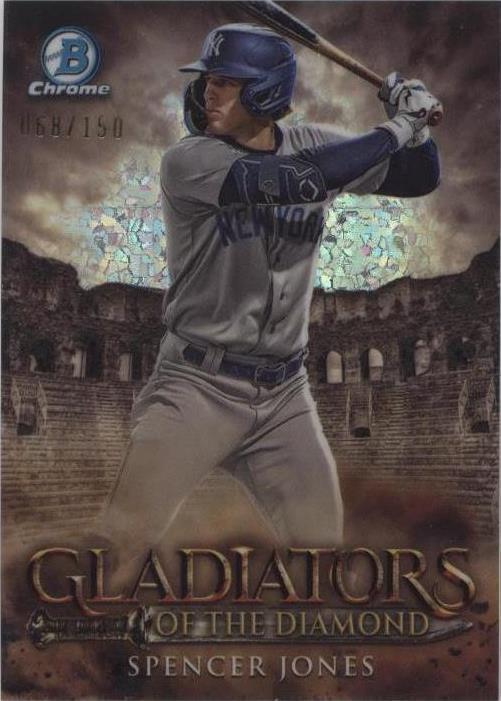 2024 Bowman - Gladiators of the Diamond Spencer Jones #GOTD-17 Mini ...
