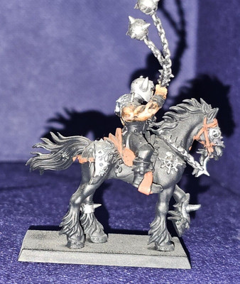 VINTAGE Warhammer Hand painted figure -AWESOME paint job LOOK - Chaos ...