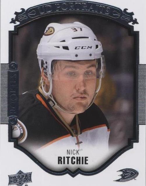 2015-16 Upper Deck - Ud Portraits Nick Ritchie #P-70 (RC) for sale ...